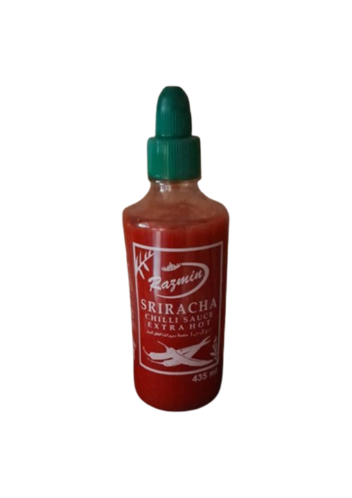 Razmin Sriracha Chilli Sauce Extra Hot 435 ML | Daraz.pk