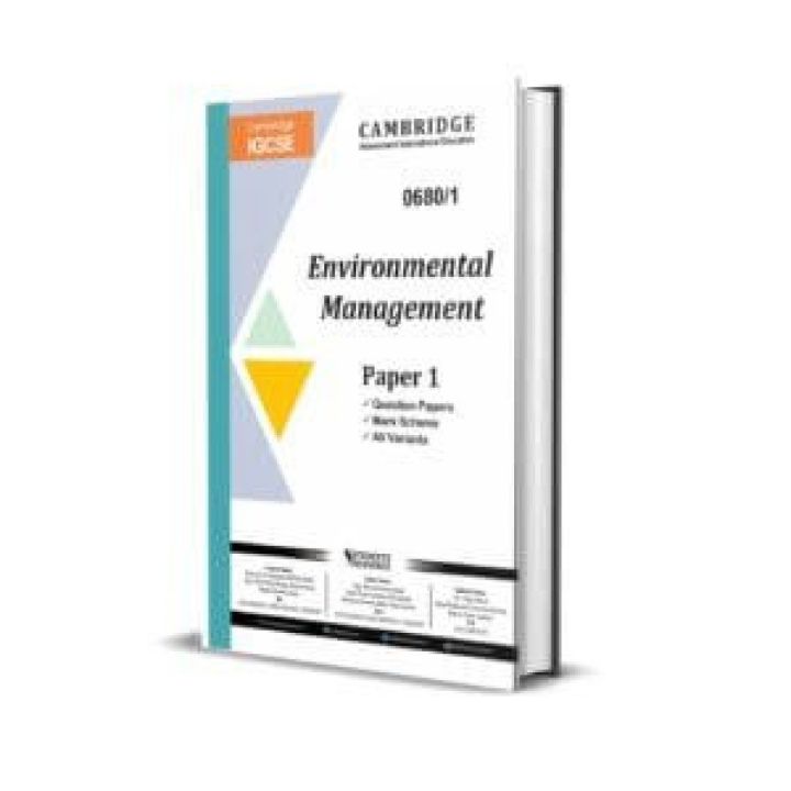 IGCSE Environmental Management 0680 Paper 1 Yearly | 2021-2025 | All ...