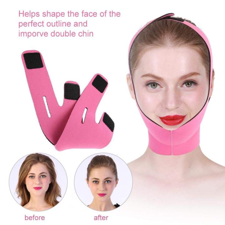 Face V Shaper Facial Slimming Bandage Relaxation Lift Up Belt Shape ...
