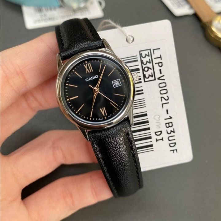 Original Casio - LTP-V002L-1B3UDF - Stainless Steel Wrist Watch for ...