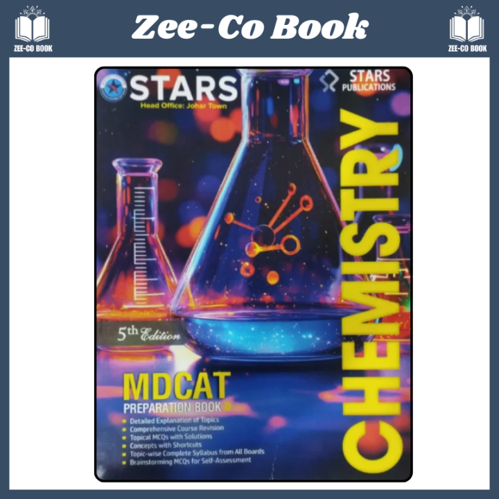 Star Chemistry MDCAT Preparation book 5th Edition 2025 | Entry Test ...