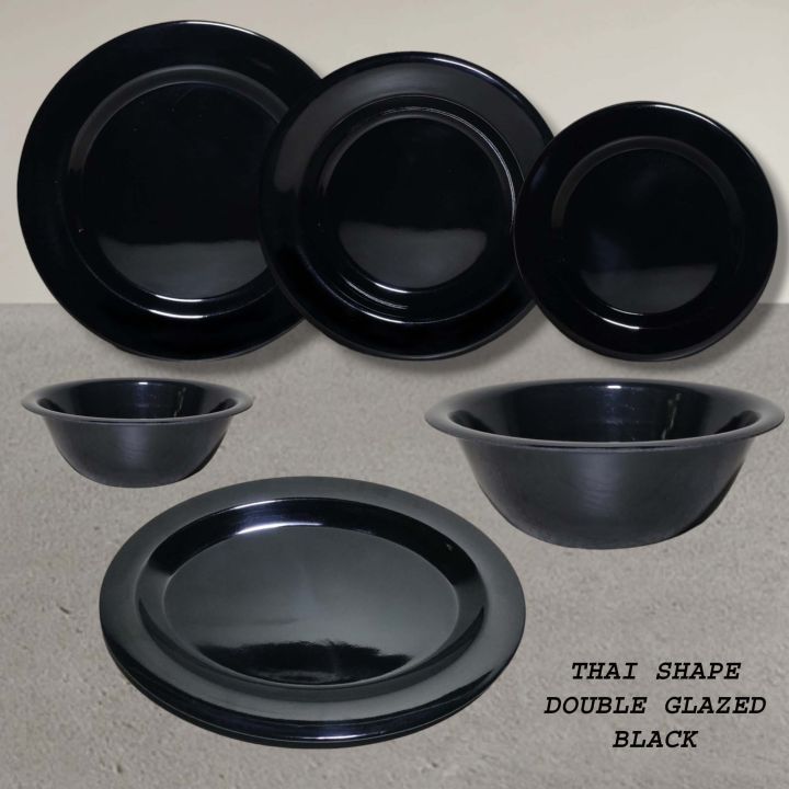 Thai Black Dinner Set Range | Daraz.pk