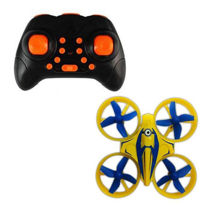 RC Minion Mini Flying 6 Axis Gyro Drone 2.4 GHz 8cm Daraz.pk
