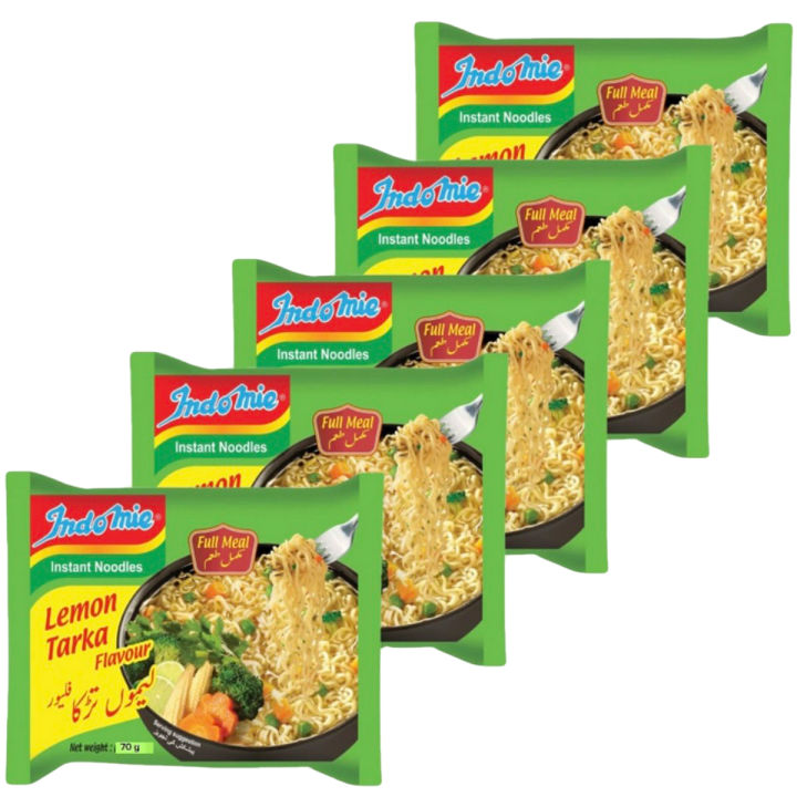Indomie Instant Noodles Lemon Pack Of 5 70g | Daraz.pk