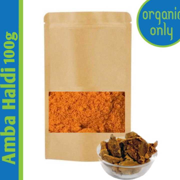 Wild Turmeric Fine Powder - (Jangli Haldi), Amba Haldi Manjal 100% ...