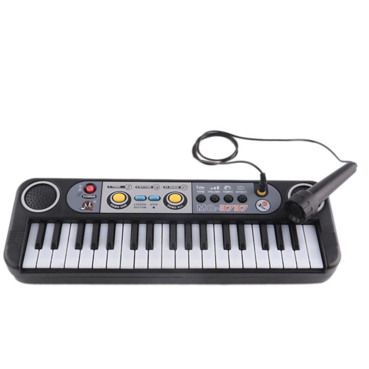 Musical Instruments Mini 37 Keys Electronic Keyboard With Microphone ...