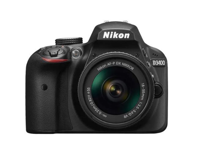 Nikon D3400 DSLR Camera only body without kit lens ---- with battery ...