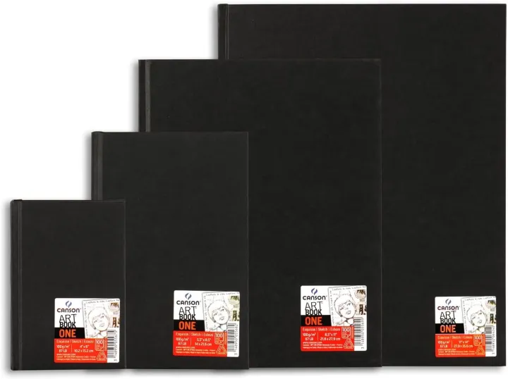 Canson ONE Art Book Paper Pad, Smudge Resistant Sketch Book Paper Pad ...