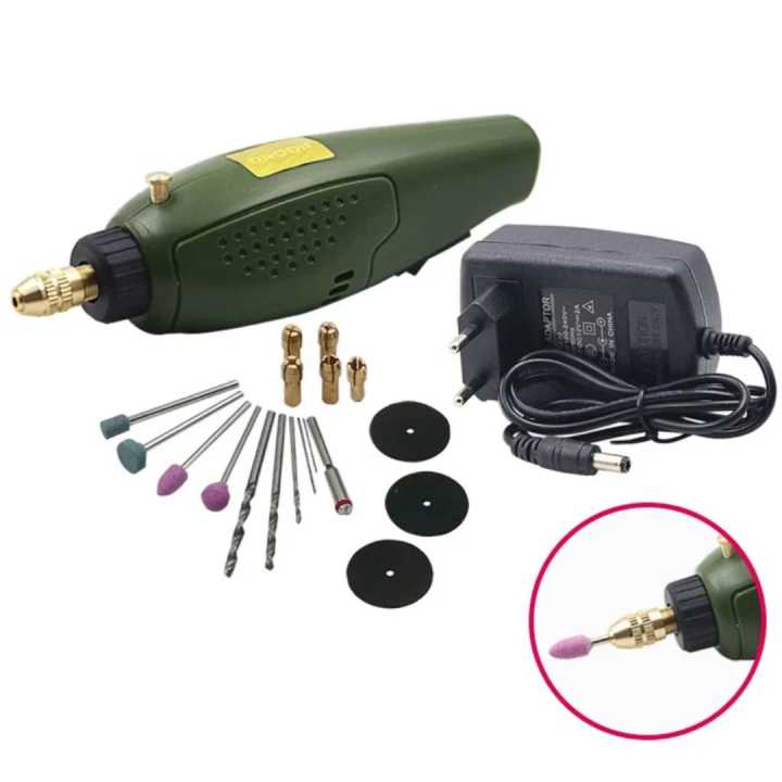 Drill set Dc 12v operated | Daraz.pk