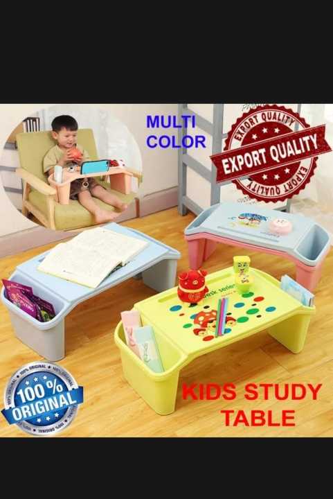 Kids Plastic Study Table - Kids Desk- Laptop Desk | Daraz.pk