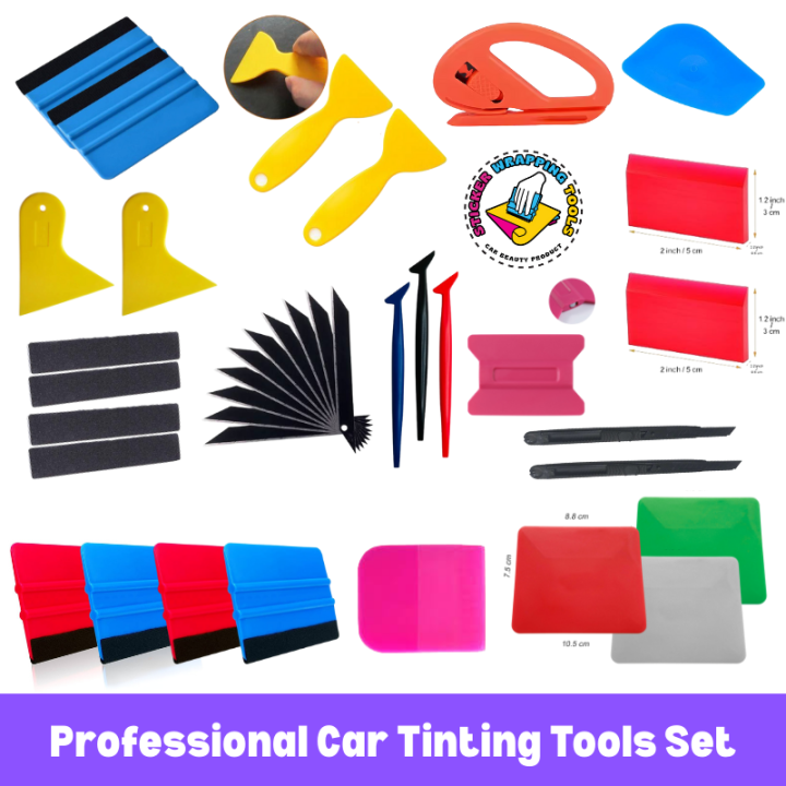 29 in 1 Car Vinyl Wrap Tools Set, Vehicle Wrap Tools Kit | Daraz.pk