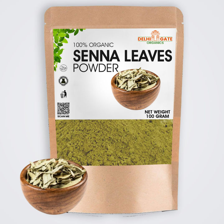 Organic Senna Leaves Powder | Sana Makki Powder - 100 Gram | Daraz.pk