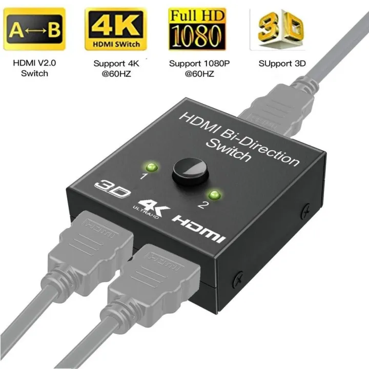 HDMI Bi-Direction Dual Function Switch and Splitter for Unmatched Performance | Daraz.pk