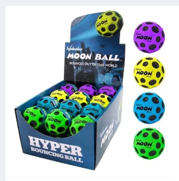 Moon Ball Bounces Up To 30 Meters High Crazy Gravity Defying Gift