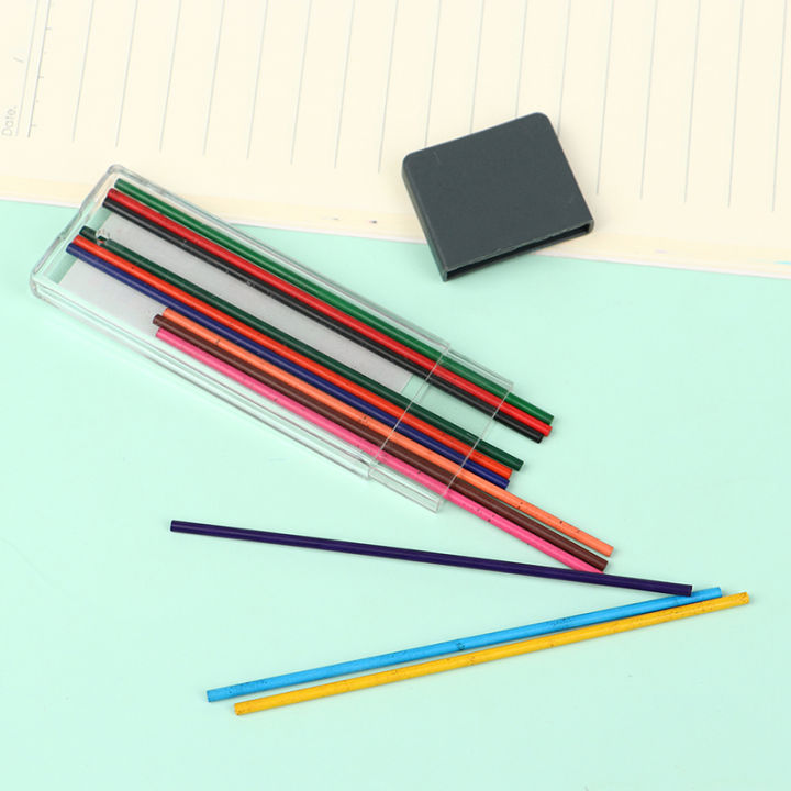 2.0mm 2B Colored Pencil Lead 2mm Mechanical Clutch Refill Holder 12 ...