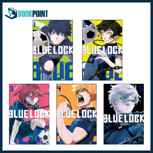 Blue Lock (5 book series) by Muneyuki Kaneshiro (Author) , Yusuke ...