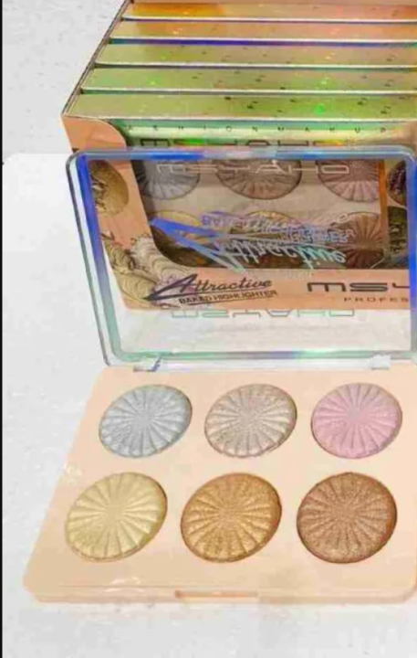 Color Institute Pretty Sweet Cheeks Makeup Kit 6 Colours Highlighter ...