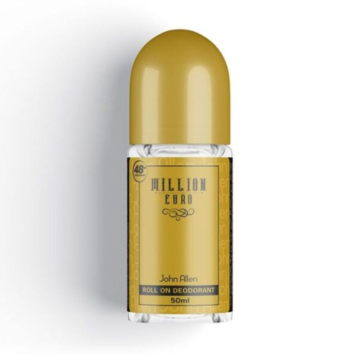 Million Euro John Allen Roll On 50ML | Daraz.pk