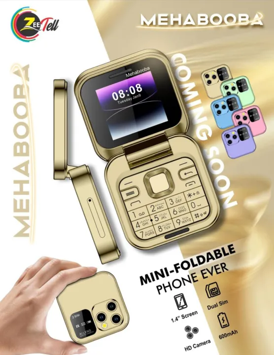 Zee Tell Mehbooba Mobile Phone – Dual SIM – Stylish & Durable Keypad ...