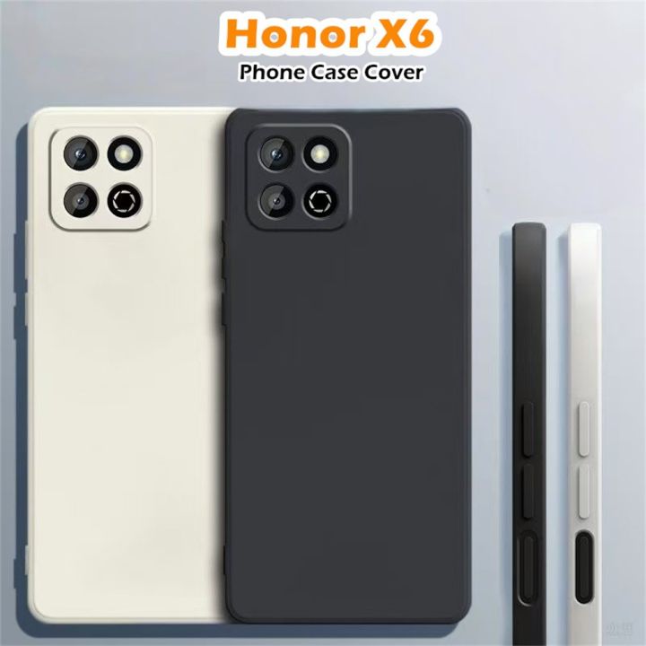 Original For Honor X6 Silicone Full Cover Case Solid Color Phone Case ...