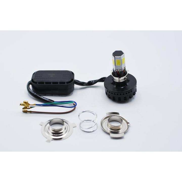 Motorcycle Led Headlight Bulb M6 With Flasher Bike Universal Daraz Pk