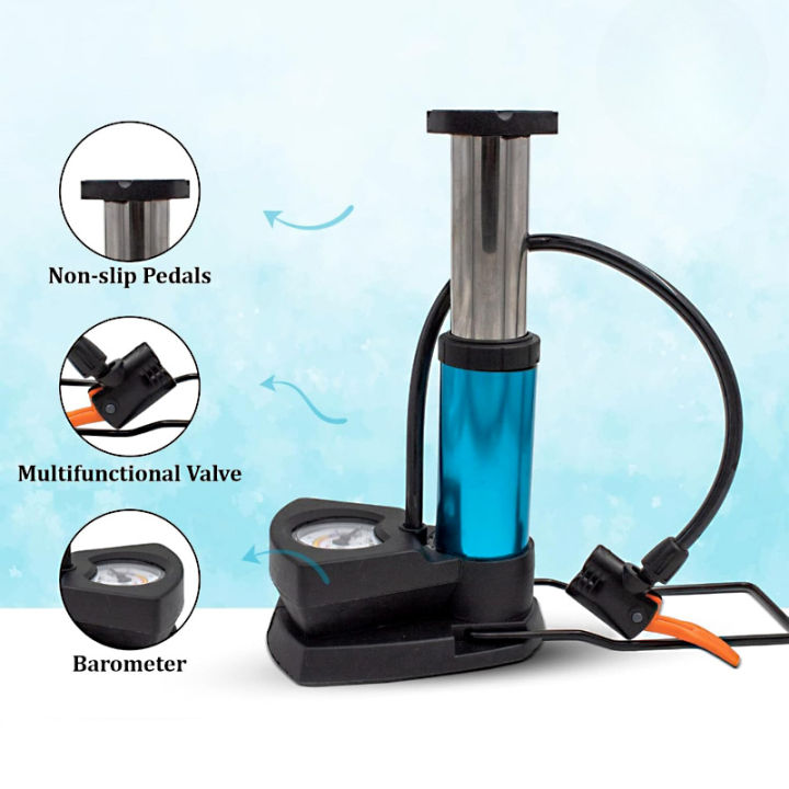 Multi-Purpose Portable High-Pressure Mini Foot Pump with Precision ...