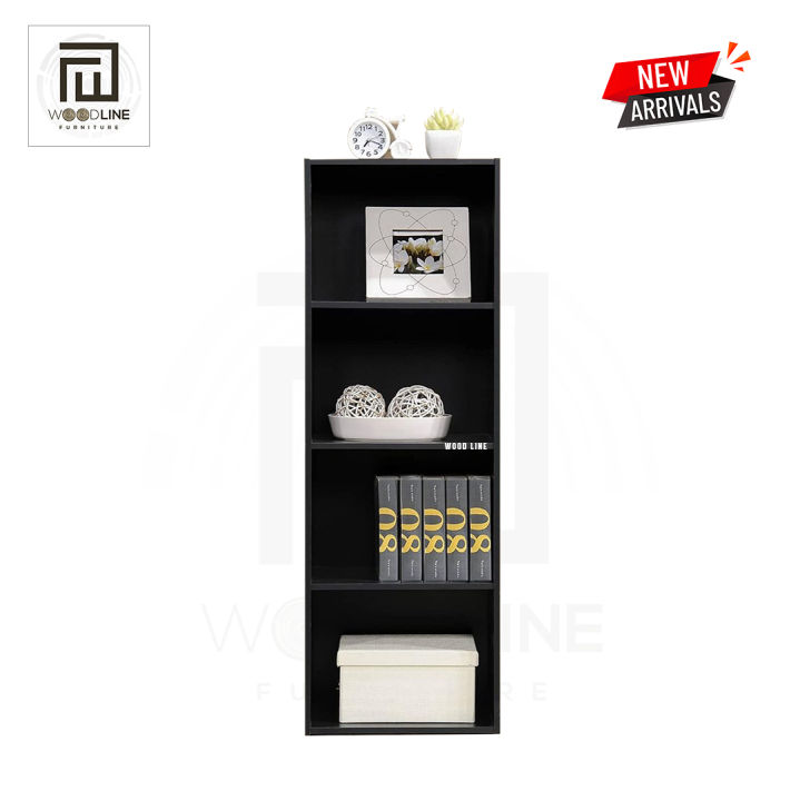 4-Tier Multipurpose Open Book rack Book Shelf | Daraz.pk