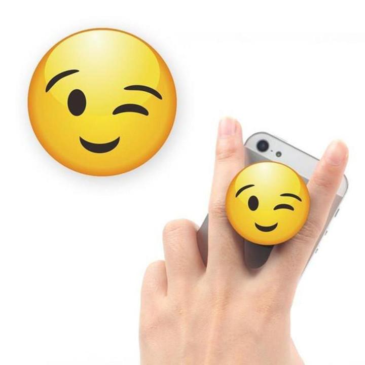 Pop Socket Universal For All Phones And Tabs - Smiley Emoji | Daraz.pk