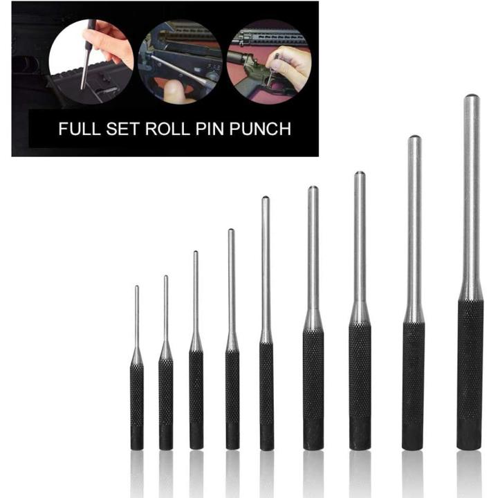 Punch set-9 * pin punch set 1 * carrying bag 1 * hammer-… | Daraz.pk
