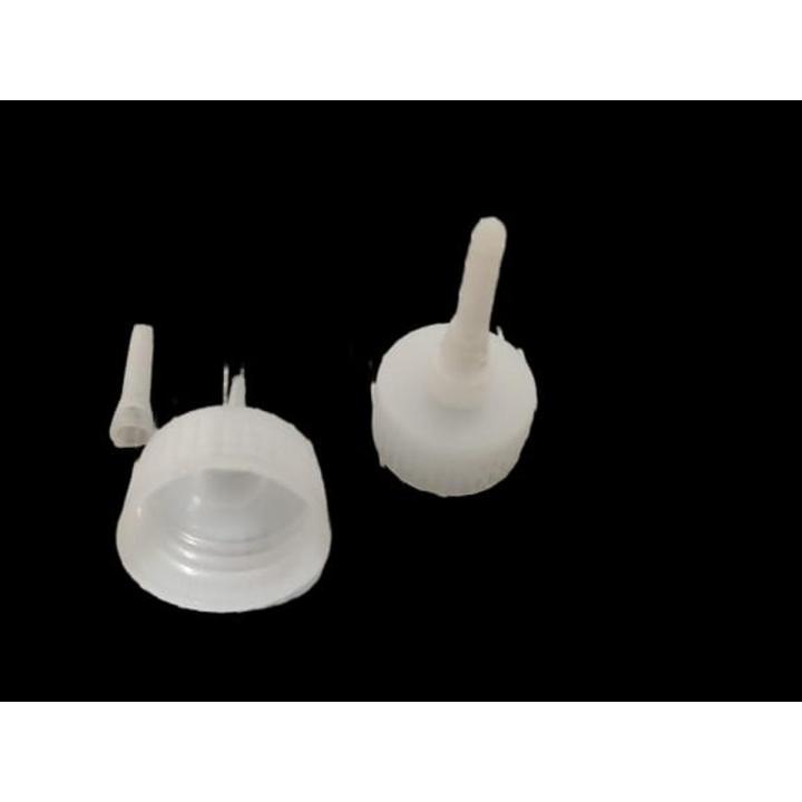 PLASTIC CAP CLOSER/LONG CAP TIP PLASTIC DROPER/24 pcs | Daraz.pk