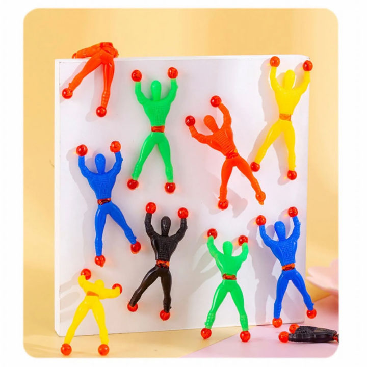 2/3 pc - Wall Climbing Sticky Man Toy for Kids - Funny Sticky Wall ...