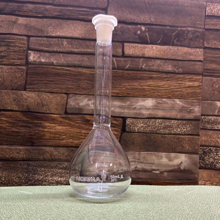 Volumetric Flask, 250ml – Clear-Fitted with Polypropylene Stopper ...