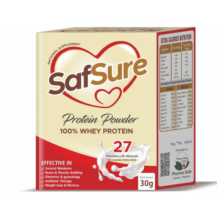 SAF SURE Protein Powder 100% Why Protein | Daraz.pk