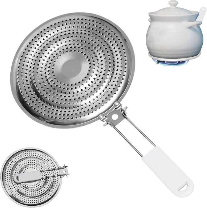 New Multi-Purpose Heat Diffuser Plate, Stainless Steel Flame Reducer ...