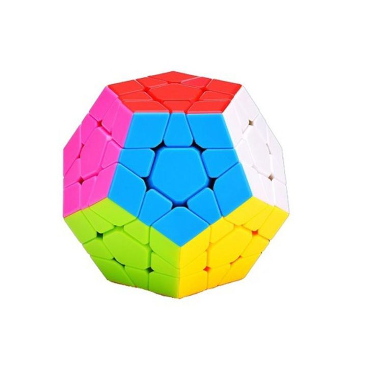 Megaminx Magic Steakerless Cube Colorful 12 Facets Speed Puzzle Cubes ...