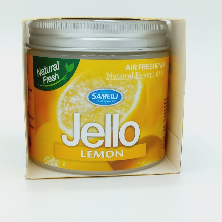 Jello Air Freshener -Lemon- Scent Odor Eliminator Gel Scent Freshener ...