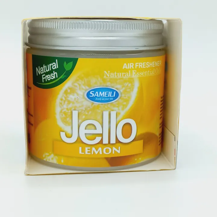 Jello Air Freshener -Lemon- Scent Odor Eliminator Gel Scent Freshener ...