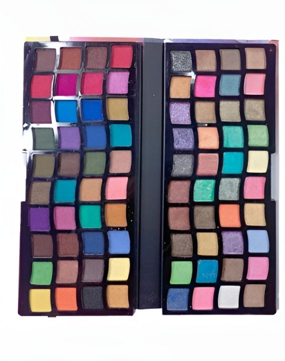 Romantic color book eyeshadow multicolor glitter shadows mix of mattes ...