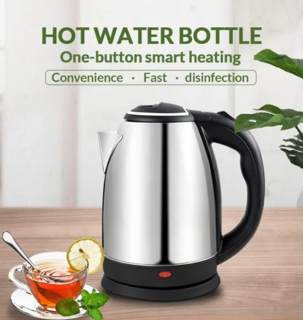 Premium Electric Kettle (2 Litre) Stainless Steel 220V Automatic ...