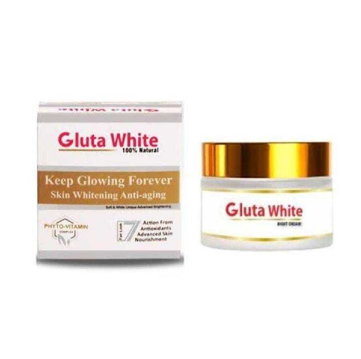Gluta White Extreme Stronge Whitening And Anti-Aging Night-Cream | Daraz.pk