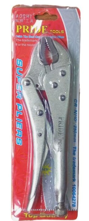 Pride Curved Jaw Locking Plier-Grip Plier 10 Inch | Daraz.pk
