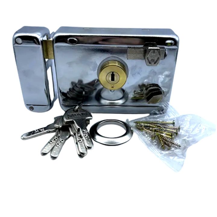 Main Gate Lock Door Lock with 3 Keys | Daraz.pk