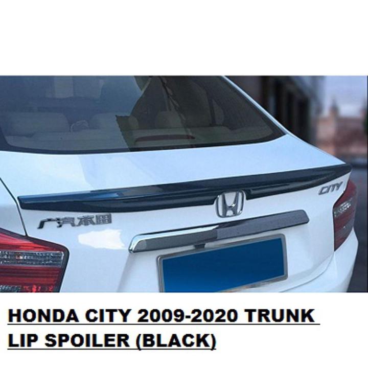 Honda City 2009-2014-2020 Trunk Spoiler Fibreglass Painted (Black ...