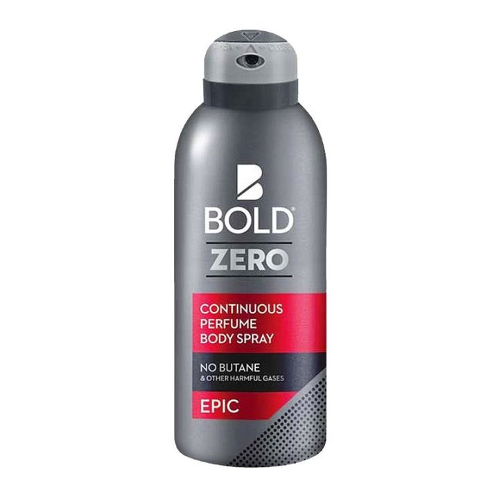 Bold Zero Epic Body Spray 120ml/100gm | Daraz.pk