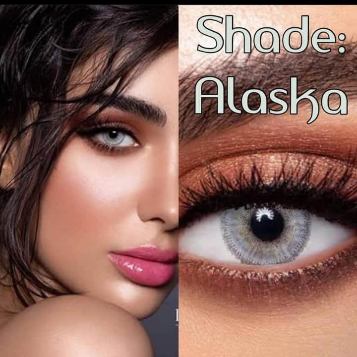 Dahab Alaska Eye Contact Lenses With Complete Kit | Daraz.pk