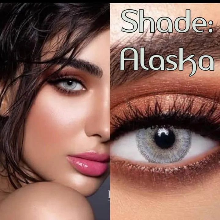 Dahab Alaska Eye Contact Lenses With Complete Kit | Daraz.pk