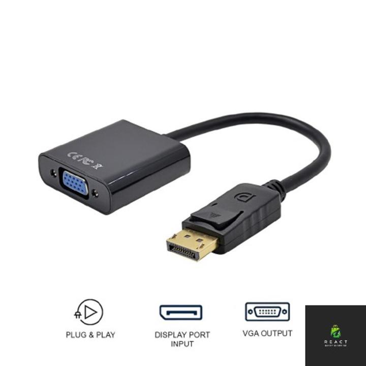 D Port To VGA Converter | Daraz.pk