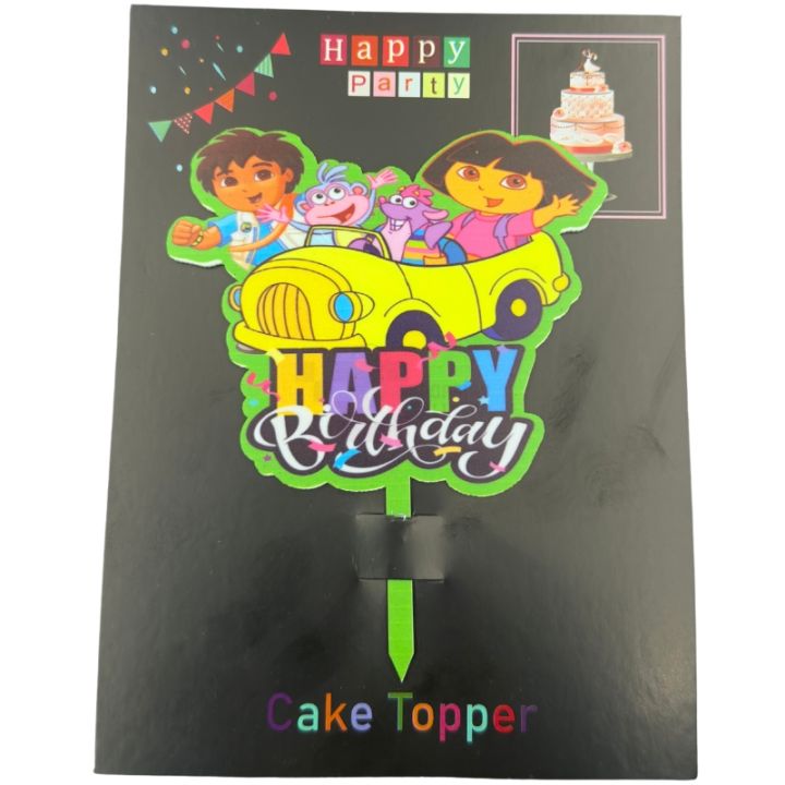 Dora The Explorer Cake Topper - Dora The Explorer Themed Party ...