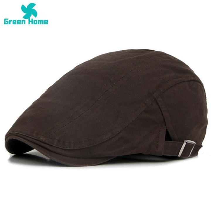 Green Home Peaked Cap Advanced Flat Short Brim Peaked Cap | Daraz.pk