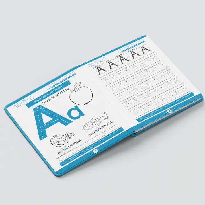 My Workbook of English for Play Group: Alphabet Learning for Toddlers ...